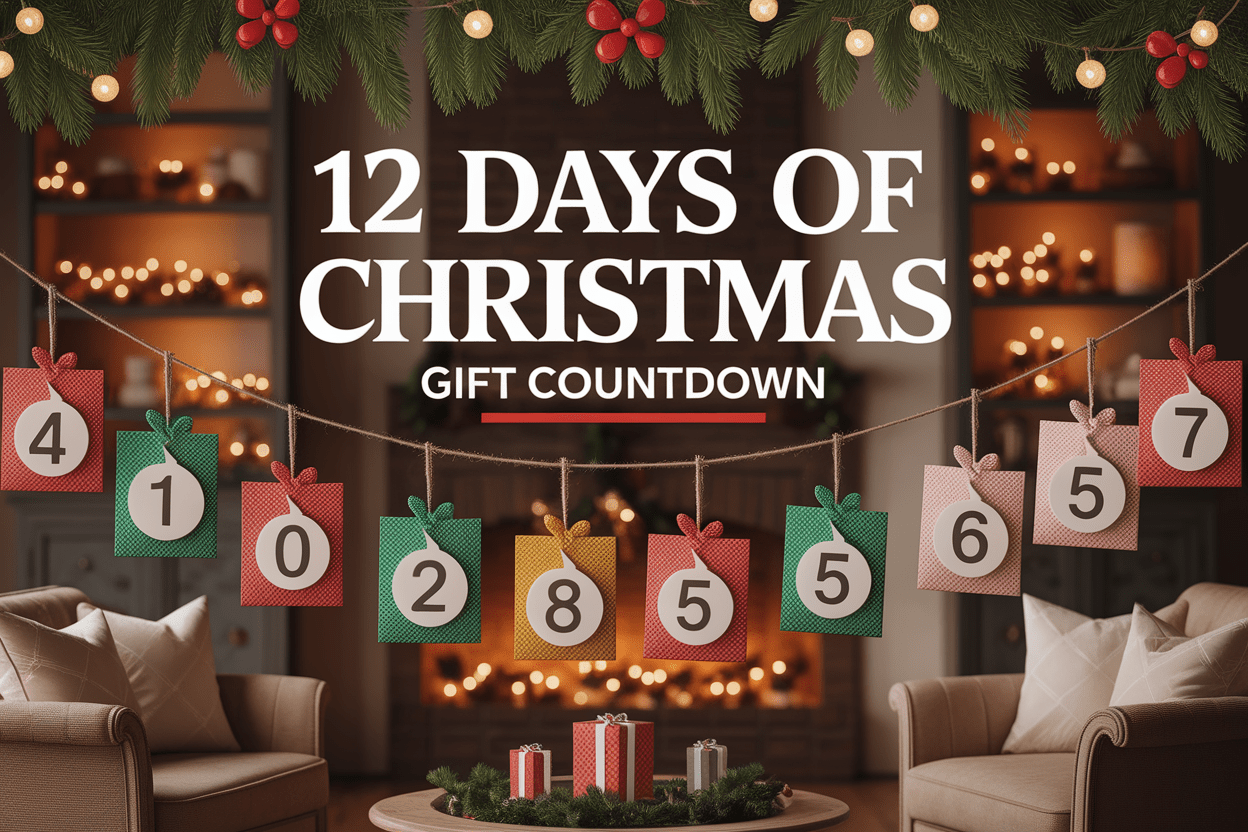 How to Make a 12 Days of Christmas Gift Countdown: A Simple Guide ...