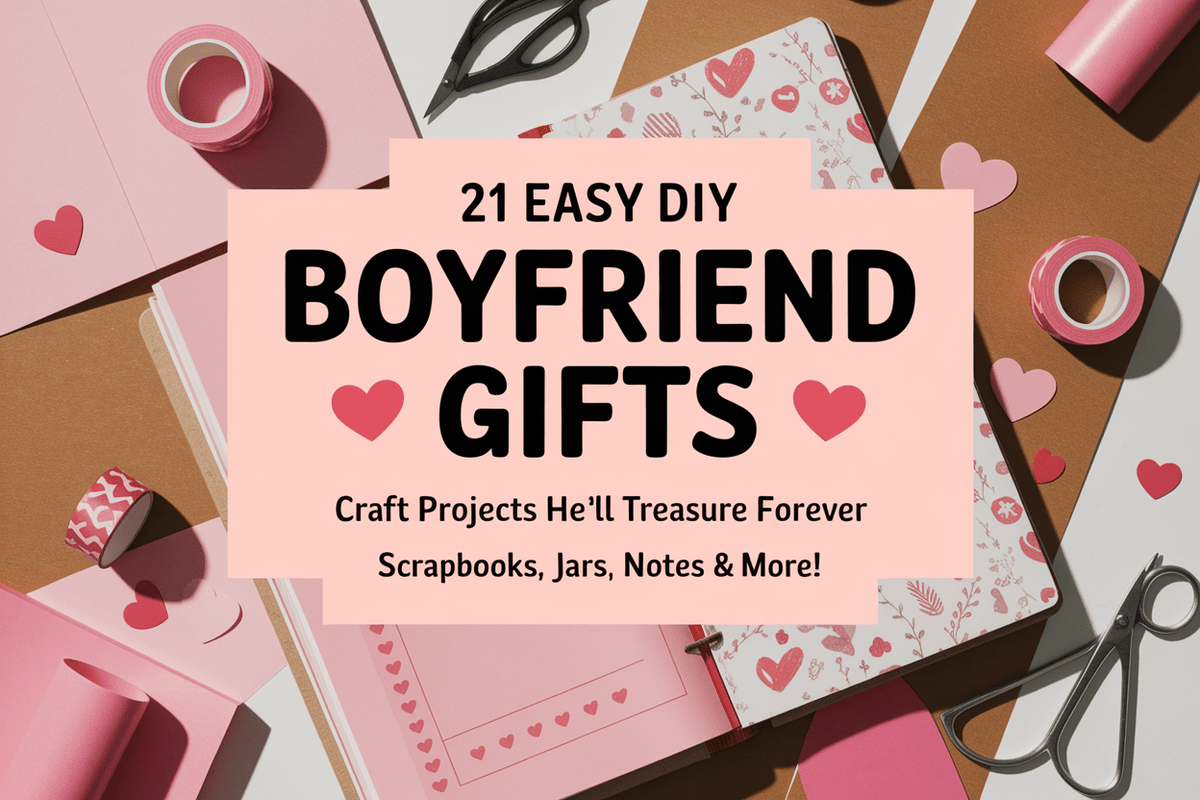 21 Easy Craft Projects That Make Perfect BF Gifts for Any Occasion ...