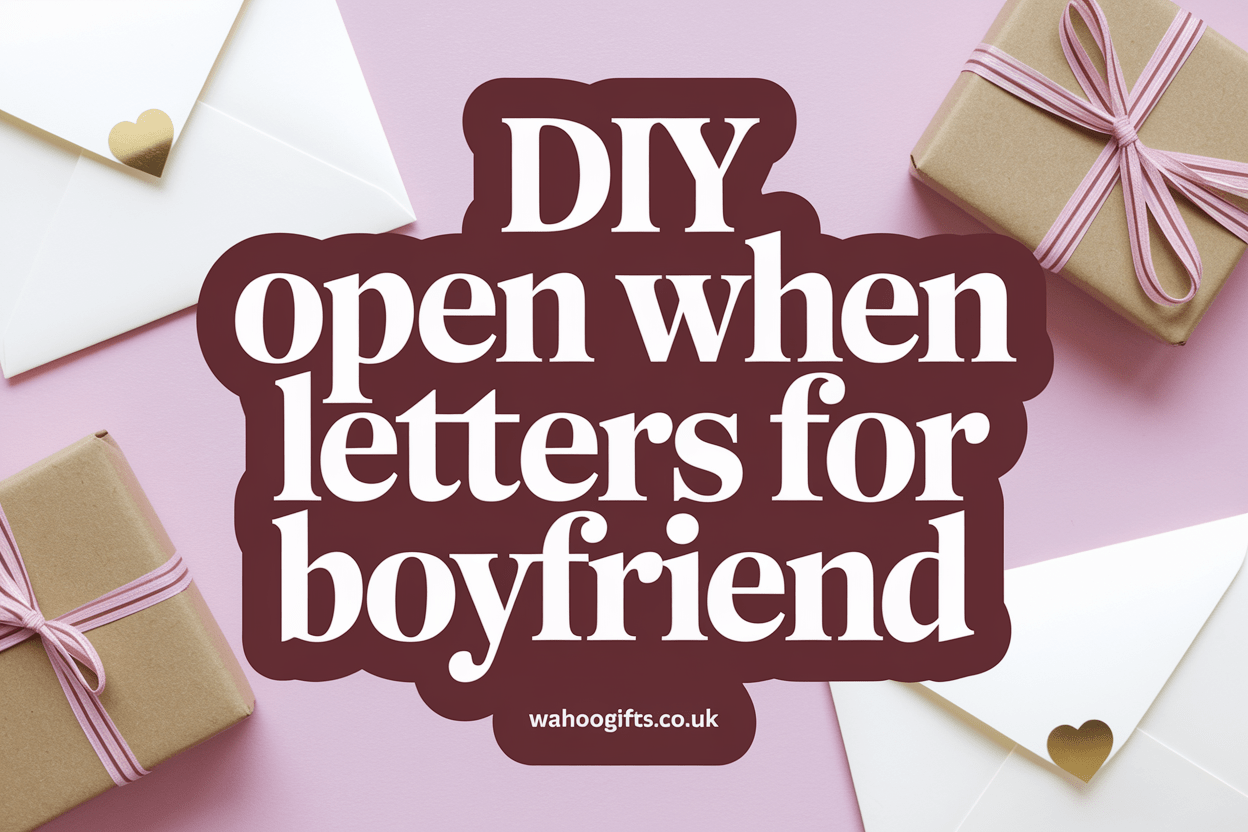 Creative DIY Open-When Letters for Your Boyfriend – WahooGifts