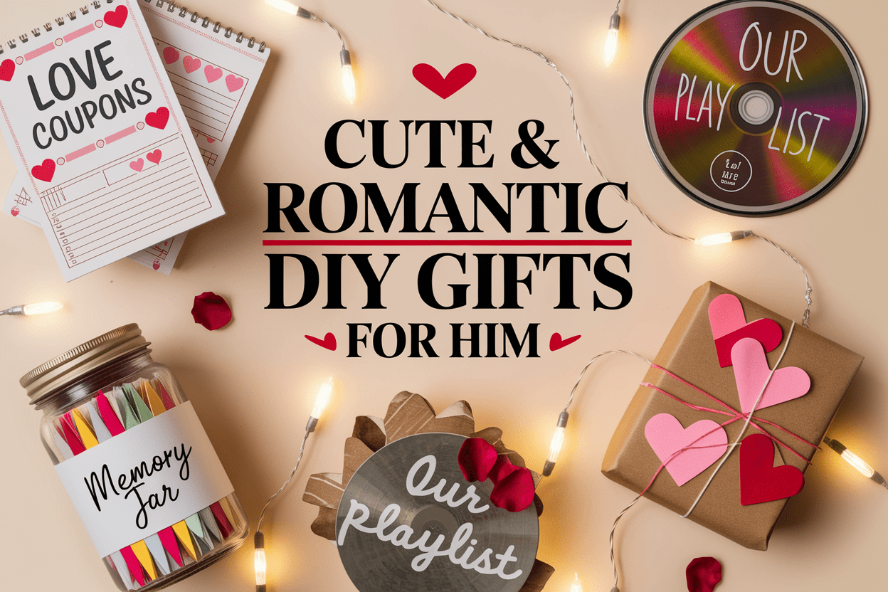Cute and Romantic DIY Gifts for Him That He'll Cherish Forever – WahooGifts